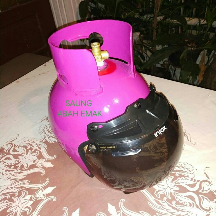 SALE Helm Helem Helmet Gas Lpg Retro Bogo Dewasa Tabung Gas Lpg 3kg ...