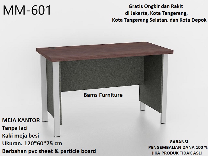 meja staff meja 1/2 biro meja kerja meja kantor meja merek vip tipe ...