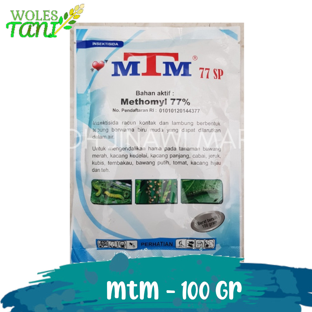 MTM 100 Gram Metomil 77 SP Insektisida Ulat Grayak | Lazada Indonesia