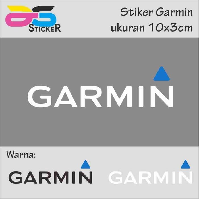 Cutting Sticker - Stiker Garmin 10x3cm | Lazada Indonesia