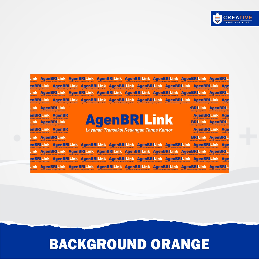 Banner / Spanduk Backdrop Dinding Agen BriLink | Lazada Indonesia