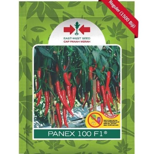 Benih Cabe Besar Panex 100 F1 isi 10 gram (1500 butir) Cap Panah Merah ...
