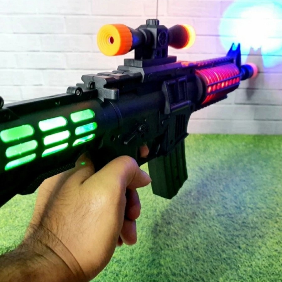 Mainan Senapan AK 47 Light & Sound Edukasi Pistol AK 47 Anak Edukatif ...
