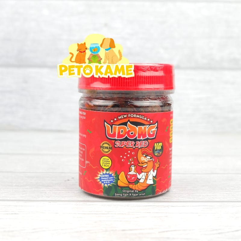 Bang Fish UDANG SUPER RED | Pakan Ikan Channa Maru Auranti Asiatica ...