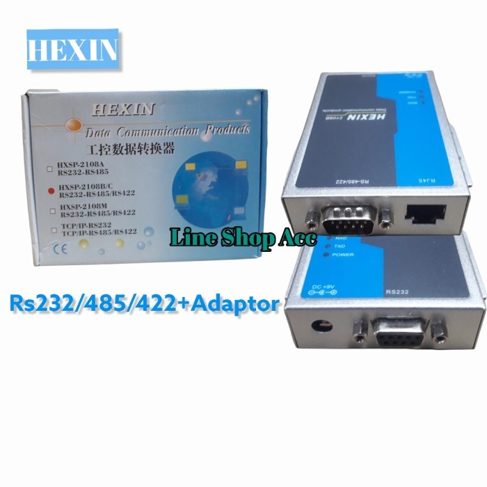 Converter Hexin Rs232 485 + Adaptor | Lazada Indonesia