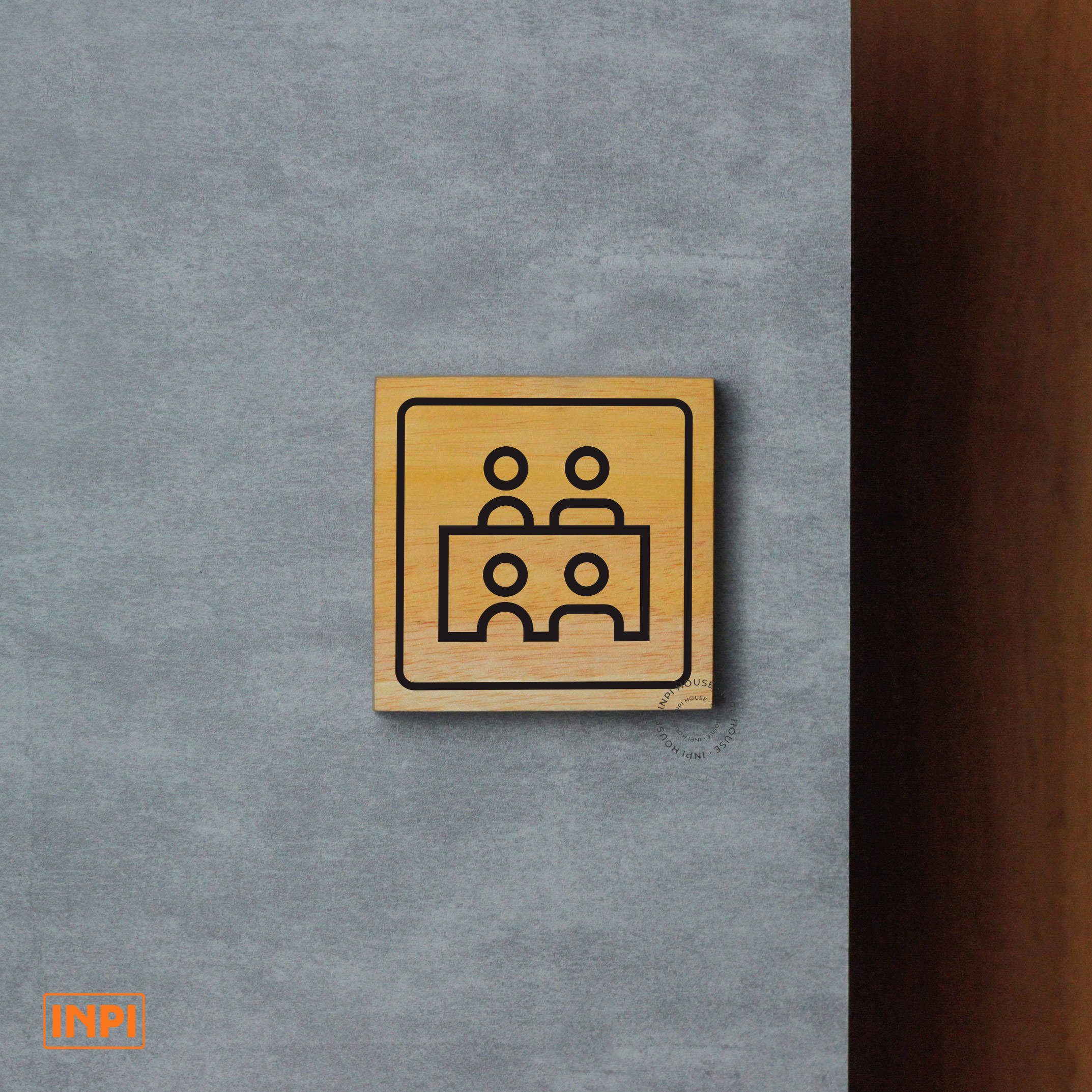 meeting room door signage sistem - papan tanda ruang rapat - meeting ...