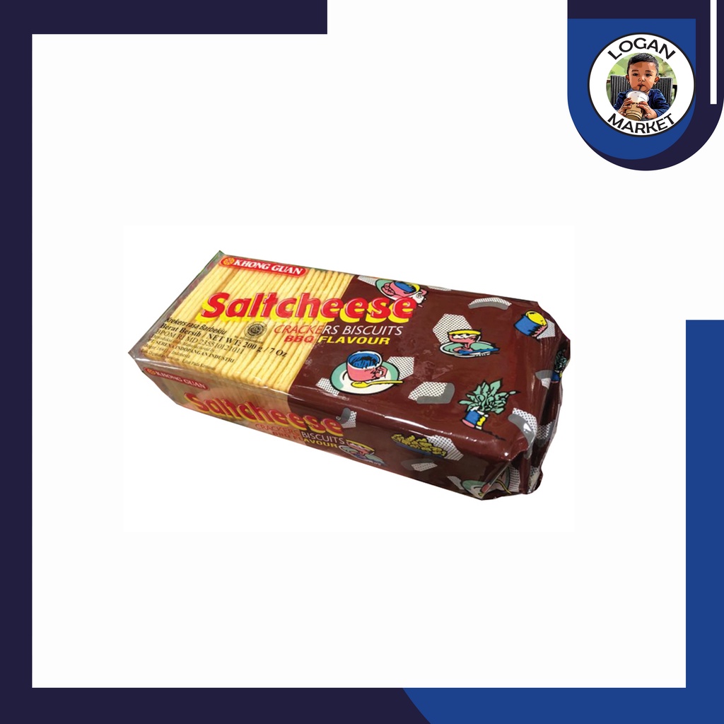 Khongguan Khong Guan Saltcheese Crackers 200gram 200 gram BBQ Sweet n ...