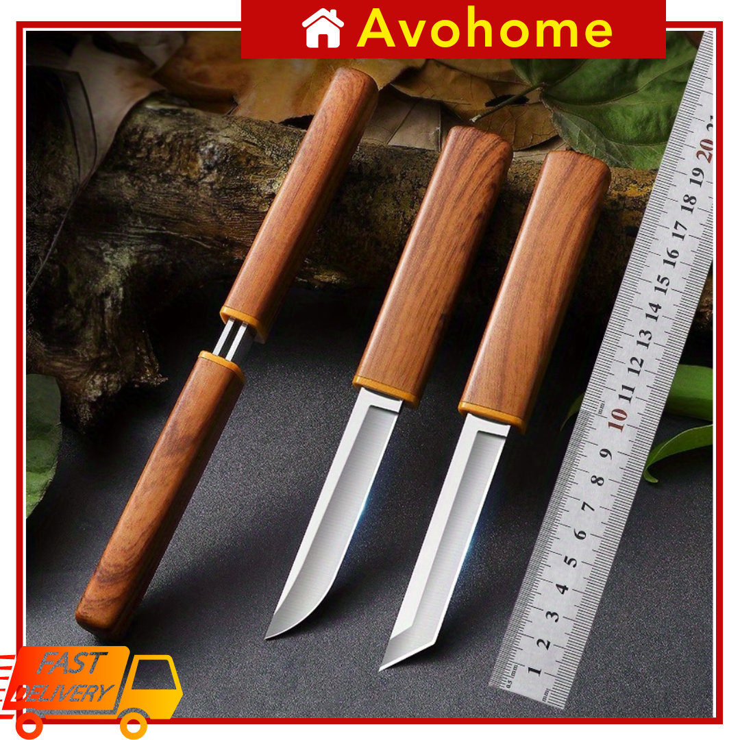 Pisau Dapur Katana 2in1 Pisau Koki Pisau katana 2 in 1 Pisau Double ...