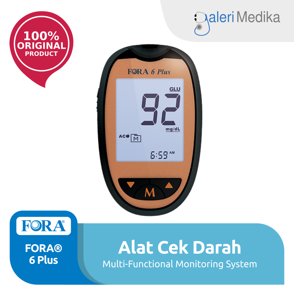 Fora 6 Plus 6in1 Alat Cek Darah - Advanced MultinFunctional Monitoring ...