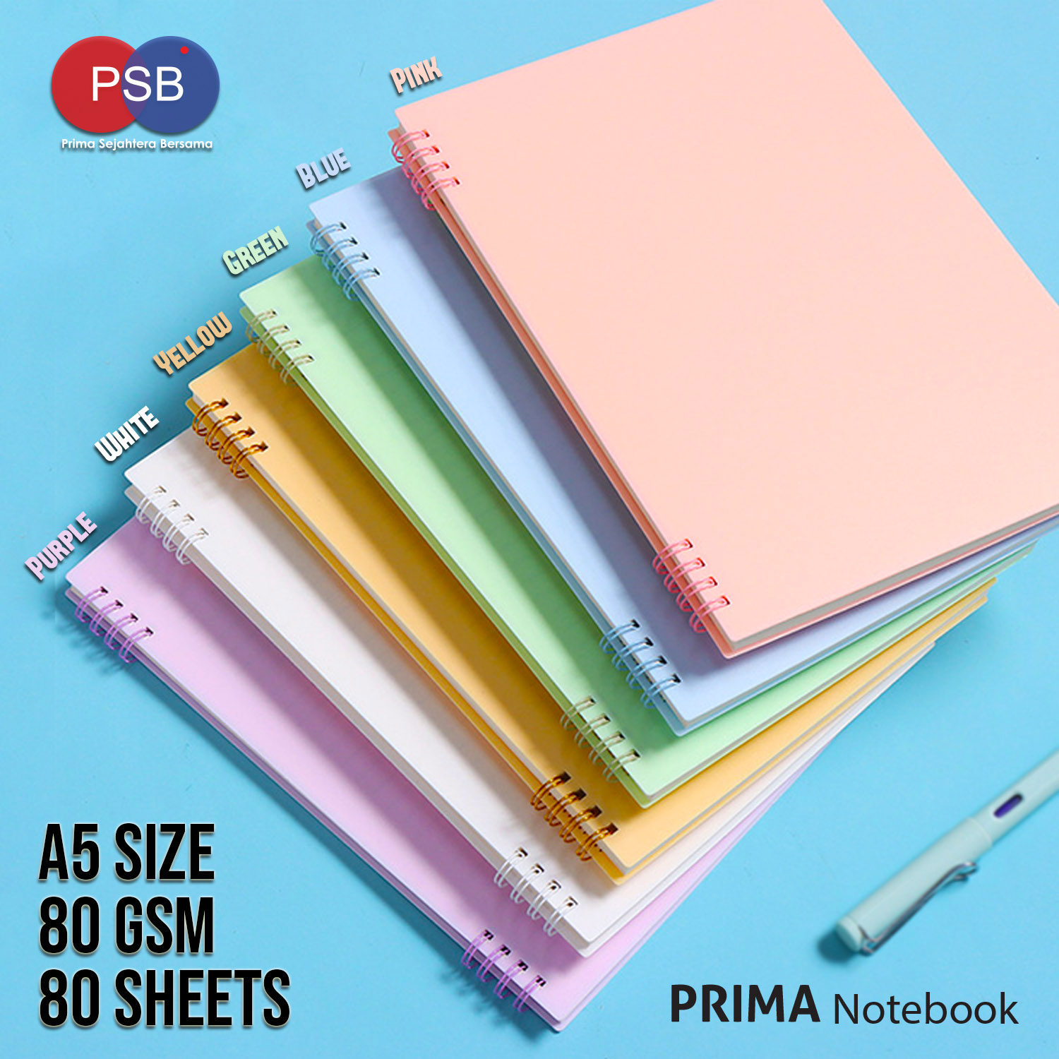 Buku Tulis Prima Notebook Spiral A5 / Buku Catatan A5 | Lazada Indonesia