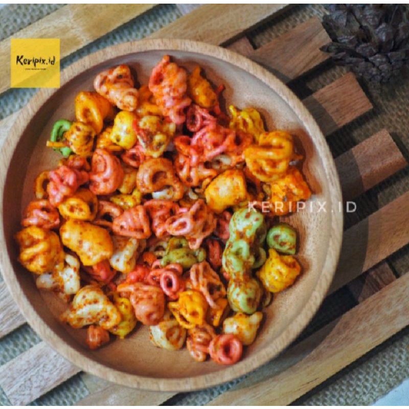 Seblak Kering Kerupuk Gelung 70gr/ Jajanan Viral/ Jajanan Lada/ Pedas ...
