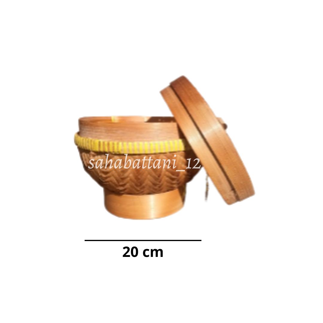 Wakul nasi bambu / ceting nasi anyaman bambu | Lazada Indonesia