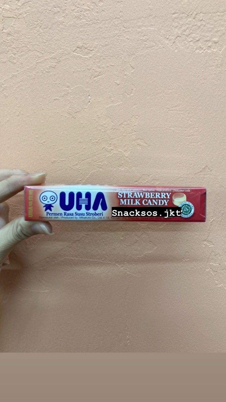 37g UHA STICK Strawberry Milk Candy / RICH MILK CANDY / MATCHA MILK / COFFEE Candy | Lazada ...