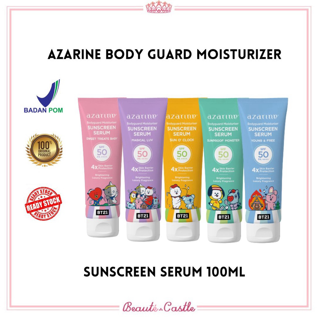 AZARINE BODY GUARD MOISTURIZER SUNSCREEN SERUM 100ML | Sunscreen Body ...