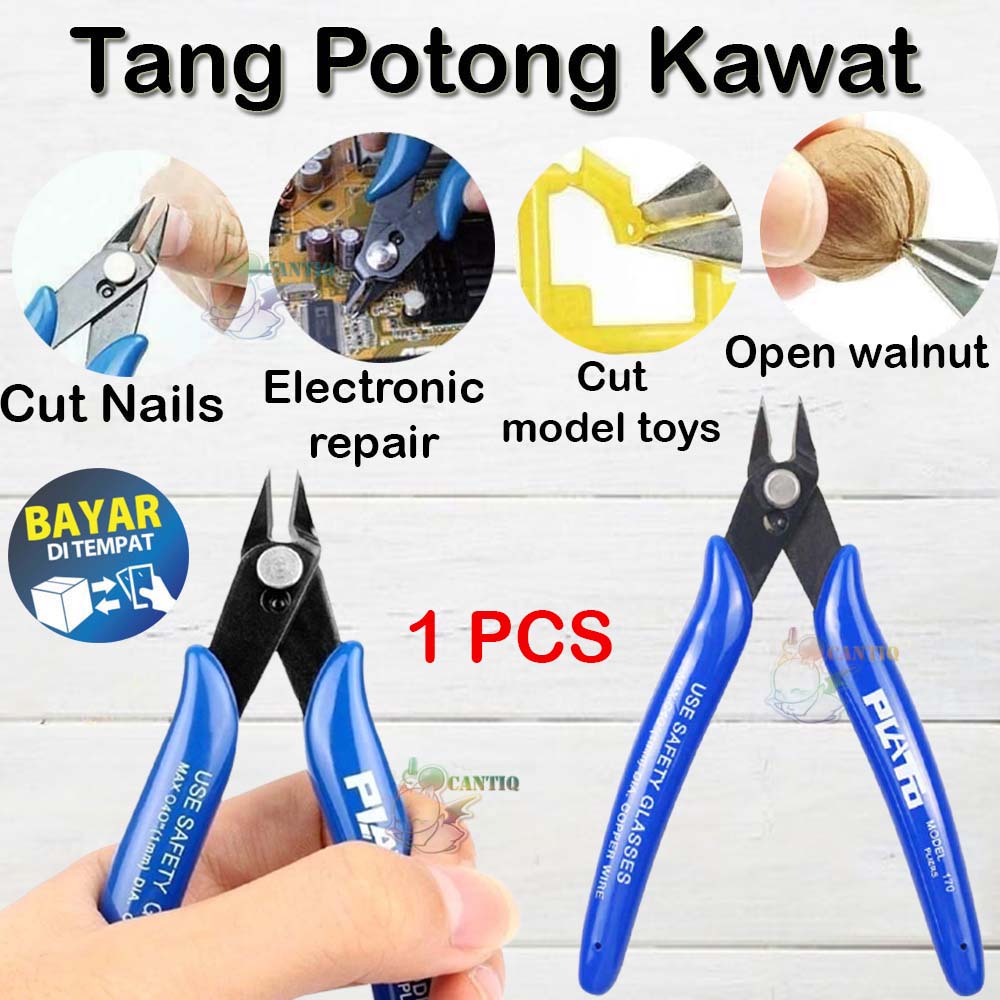 QCF 1 Pcs Tang Plato Tang Gunting Kawat Plato 5 inch Tang Potong Plato ...