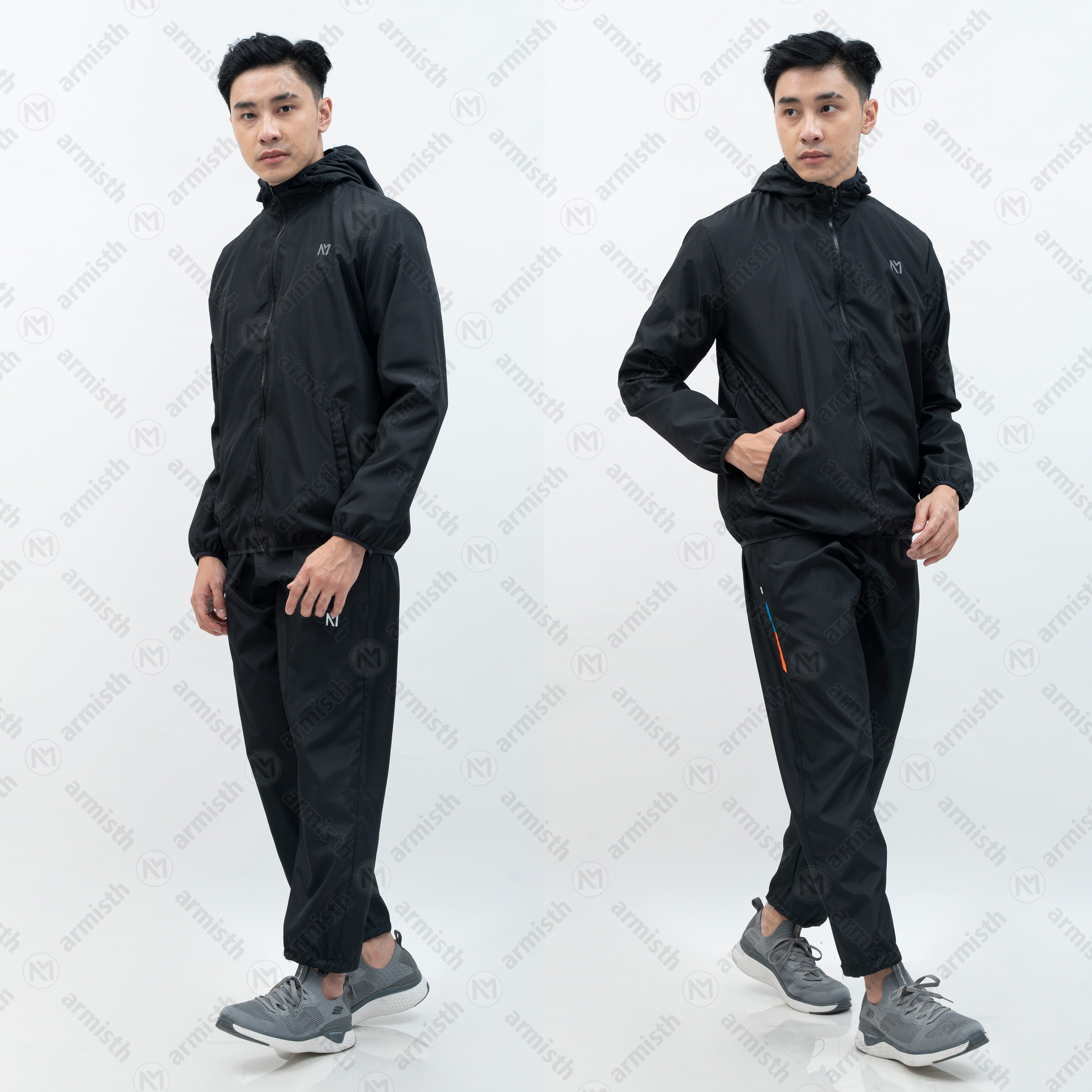 Armisth - One Set Olah Raga Parasut Premium Arset / Setelan Jaket dan ...