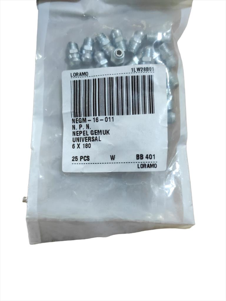 Nipple Nepel Gemuk Grease 6 mm Lurus 180 Loramo | Lazada Indonesia