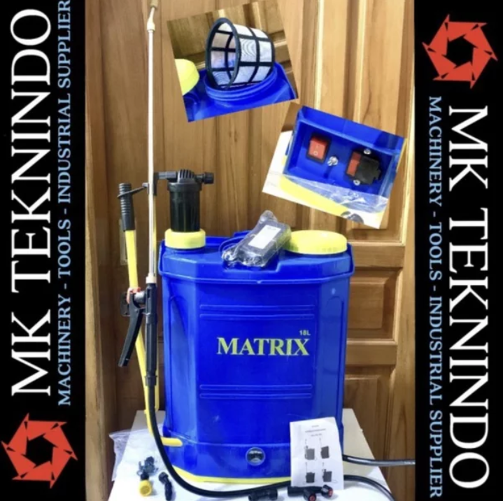 Matrix 18 L Liter Sprayer Elektrik 2 in 1 Hama Semprotan Semprot 15 16 ...