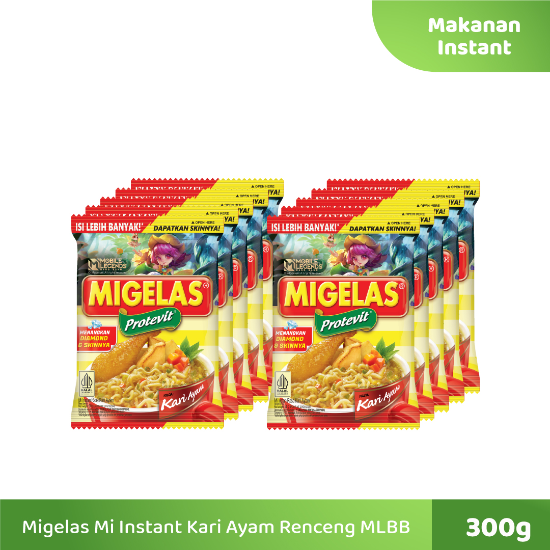 Migelas Mi Instant Kari Ayam Renceng MLBB | Lazada Indonesia