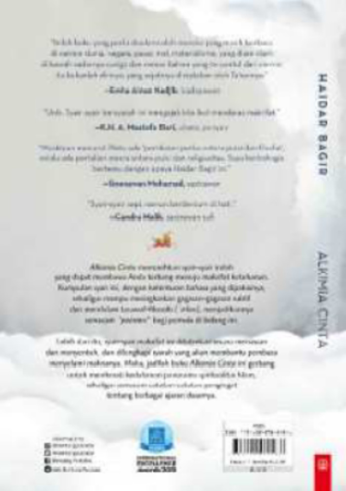 Alkimia Cinta - Haidar Bagir - Mizan | Lazada Indonesia