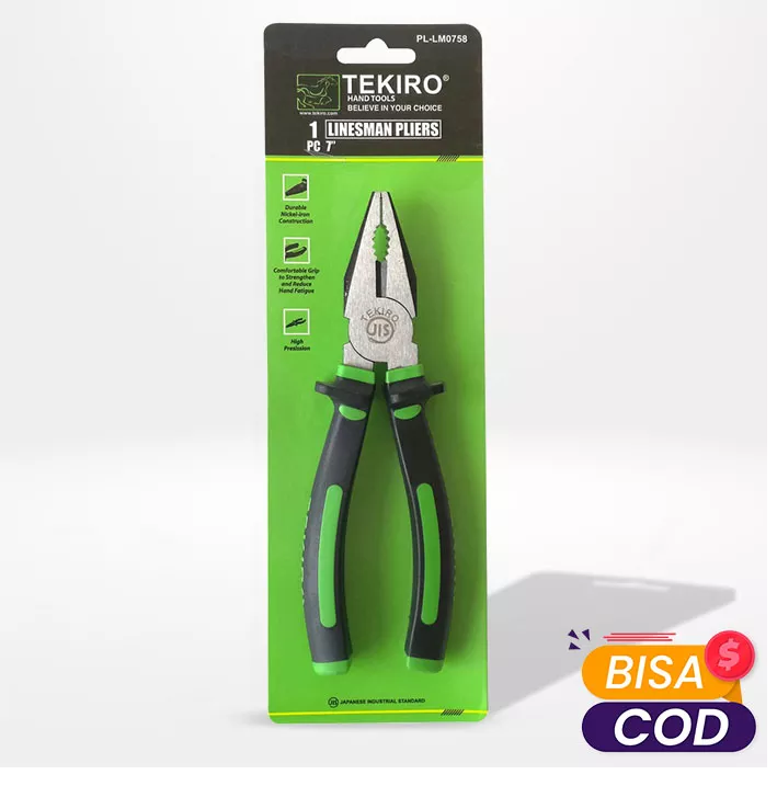 Tang Tekiro Set 3 pcs Tang Kombinasi Tang Lancip Tang Potong TEKIRO ...