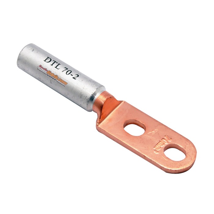 Skun Kabel Bimetal 70mm M10 2 Lubang AL CU DTL 2 - 2 CL - ASLI - MURAH ...