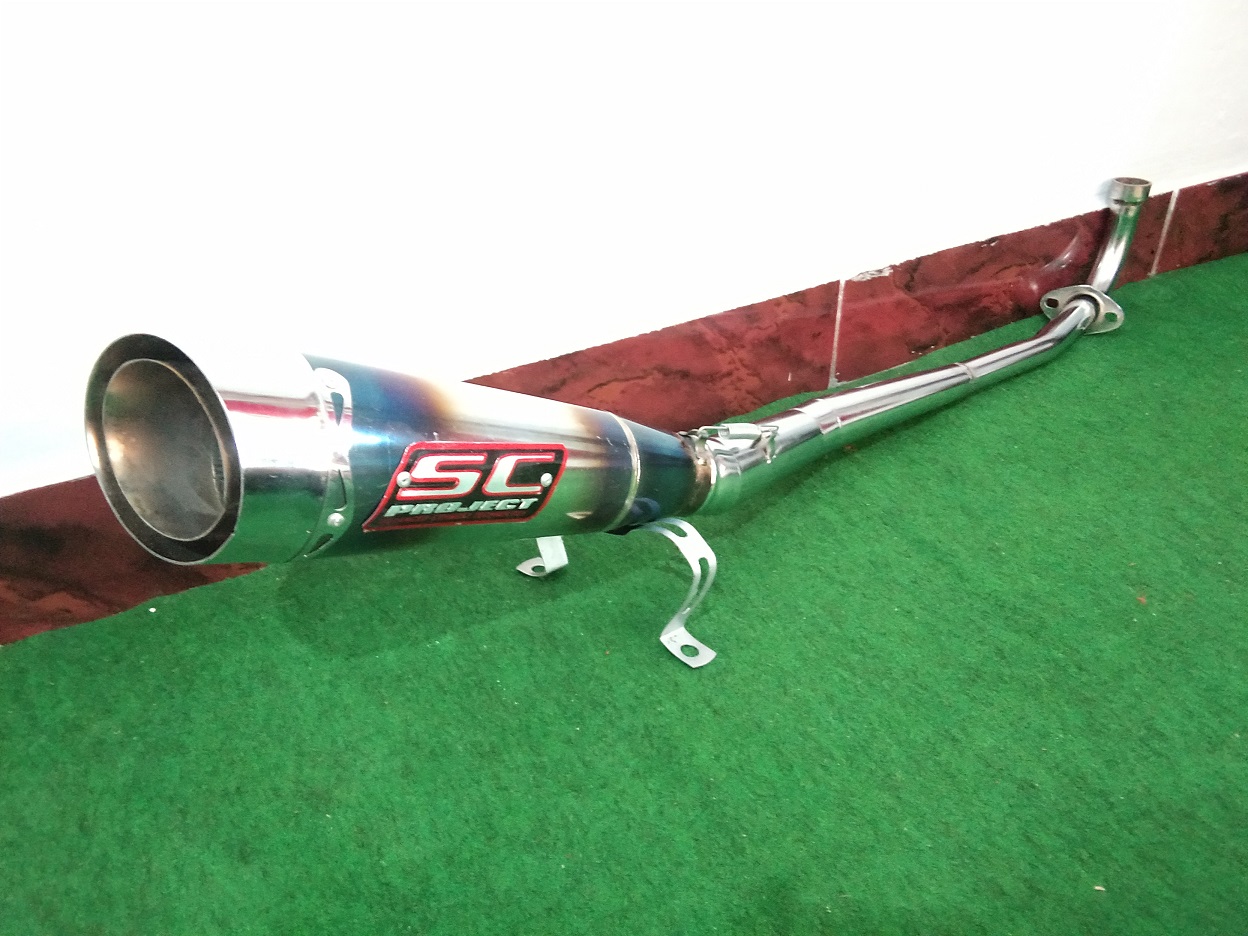 Knalpot Racing SC Project Shogun 110 Shogun 125 Shogun 125 SP Smash All ...