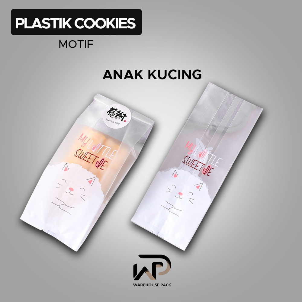 ( 10 Pcs ) Plastik Cookies Motif | Plastik Kue | Plastik Permen ...