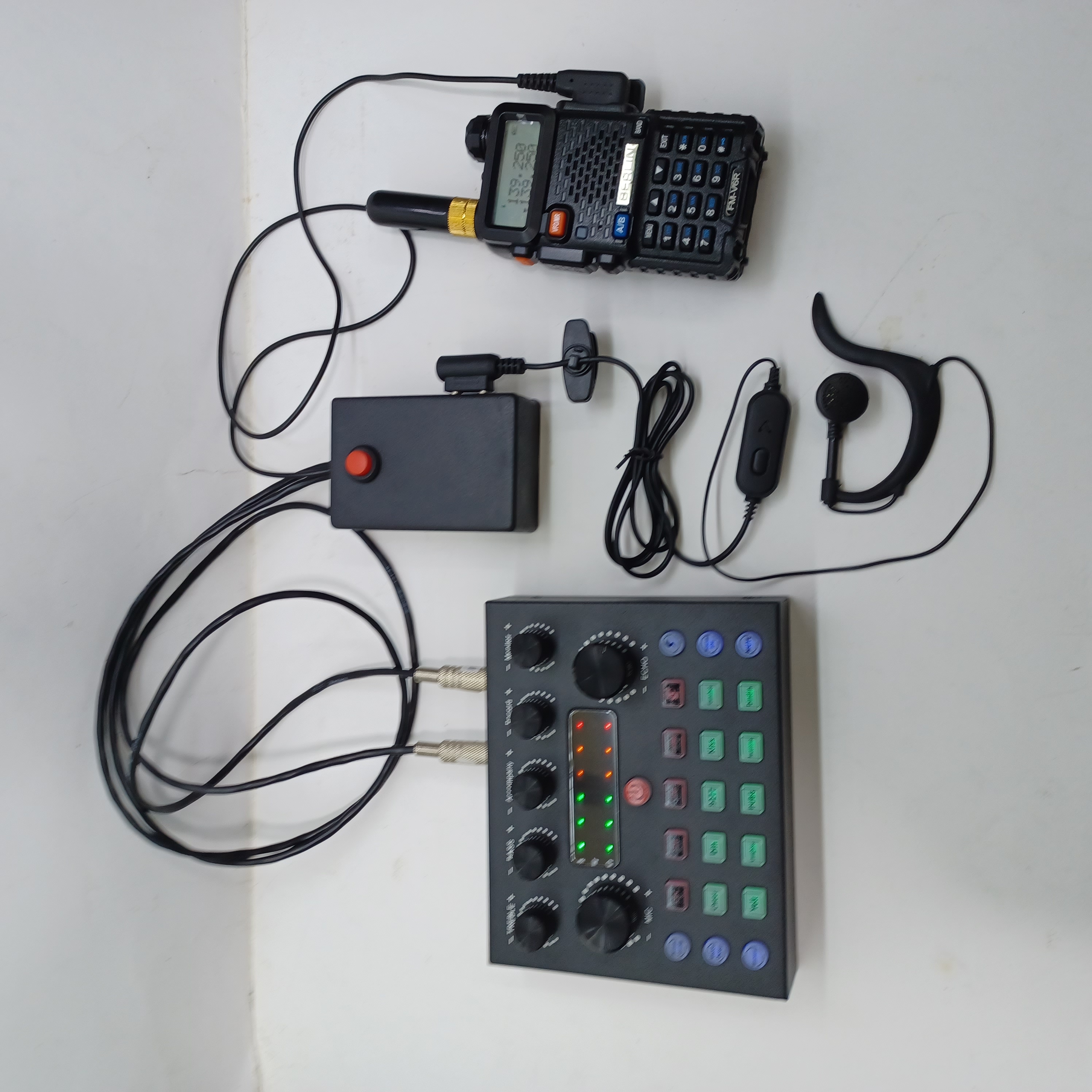 PTT BOX SOUNDCARD V8 TO RIG YAESU FT-2980 | Lazada Indonesia