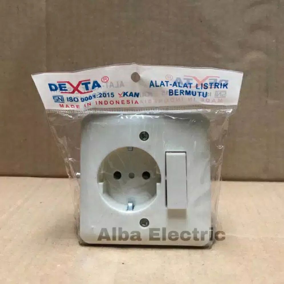 IB ENGKEL STOP ARDE DEXTA / SAKLAR + STOP KONTAK ARDE BULAT DEXTA INBOW ...