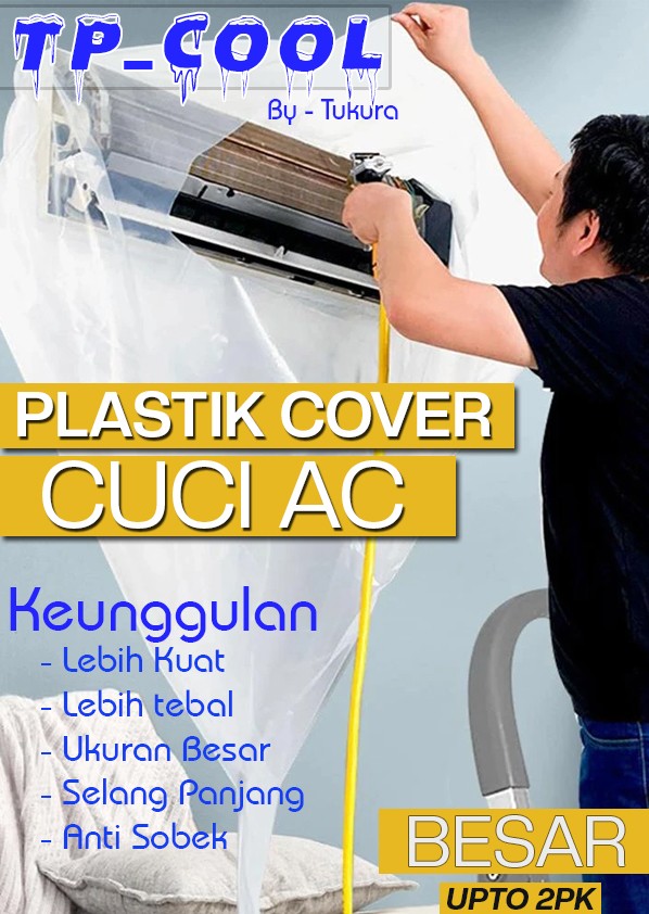 Cover Cuci AC atau Plastik untuk cuci AC tebal | Lazada Indonesia