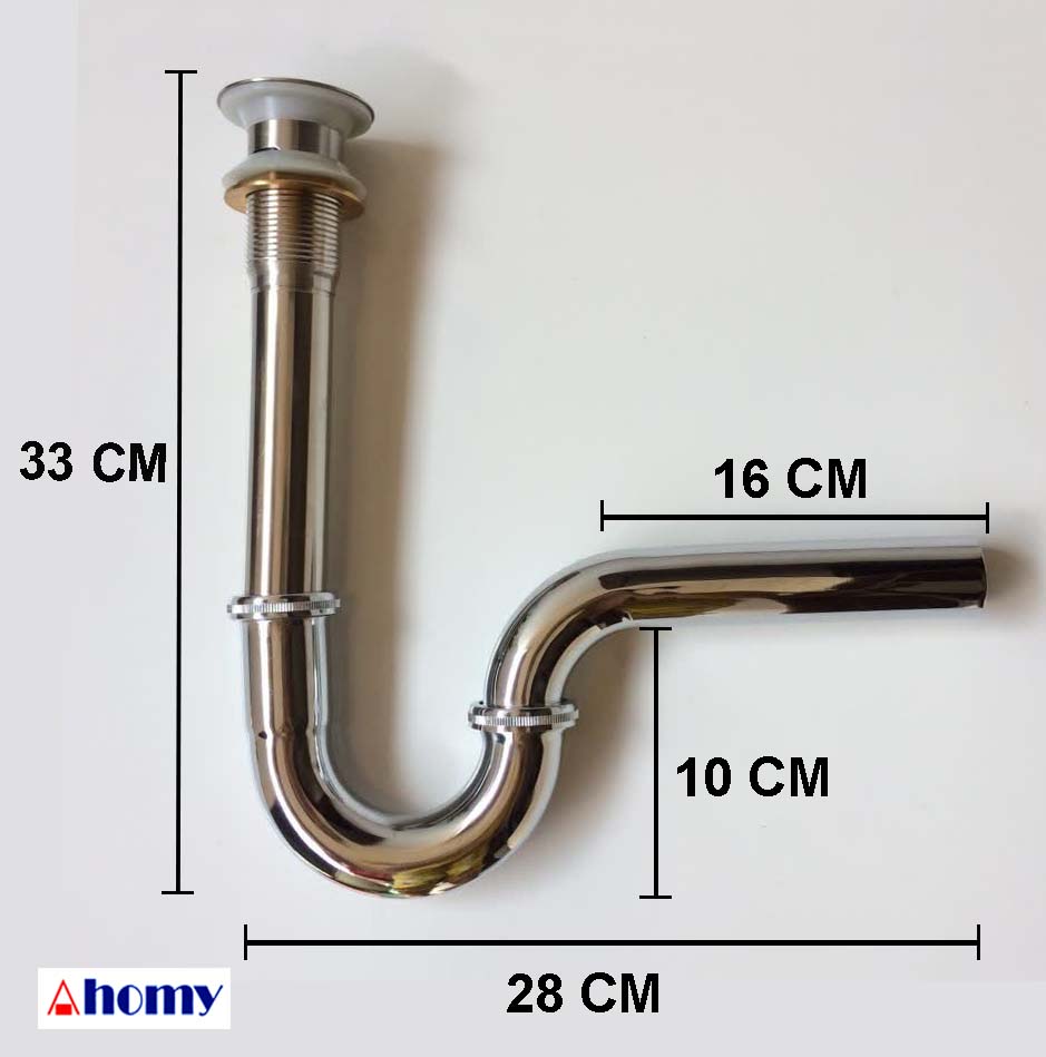 siphon leher angsa pencet wastafel kedeng stainless steel sifon ...