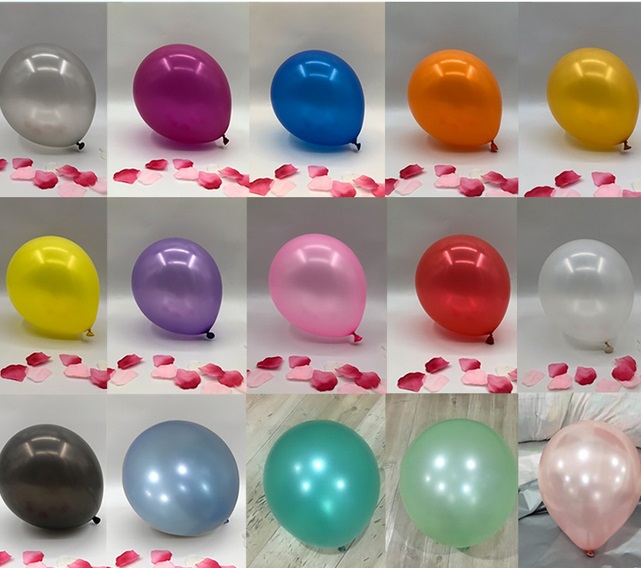 Balon Karet Metalik Tebal isi 25 pcs / Balon Metalik / Balon Latex ...