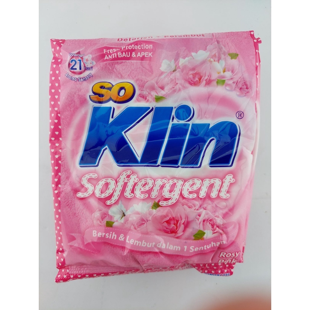 SOKLIN SOFTERGENT - SOKLIN DETERGENT BUBUK RENCENG - SOKLIN MURAH - SOKLIN RENCENG 50GR | Lazada ...