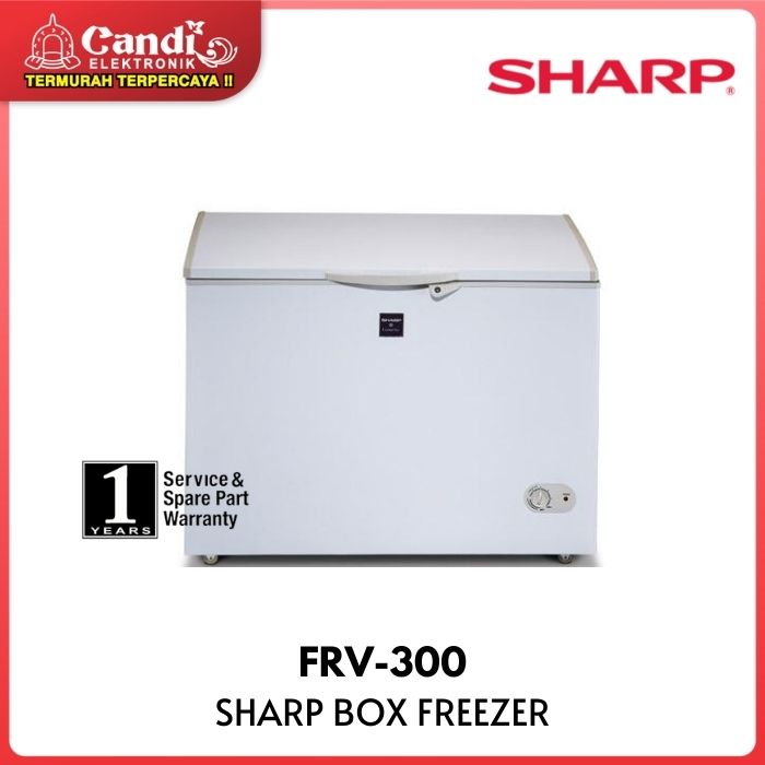 SHARP BOX FREEZER FRV-300 250 LITER CHEST FREEZER | Lazada Indonesia