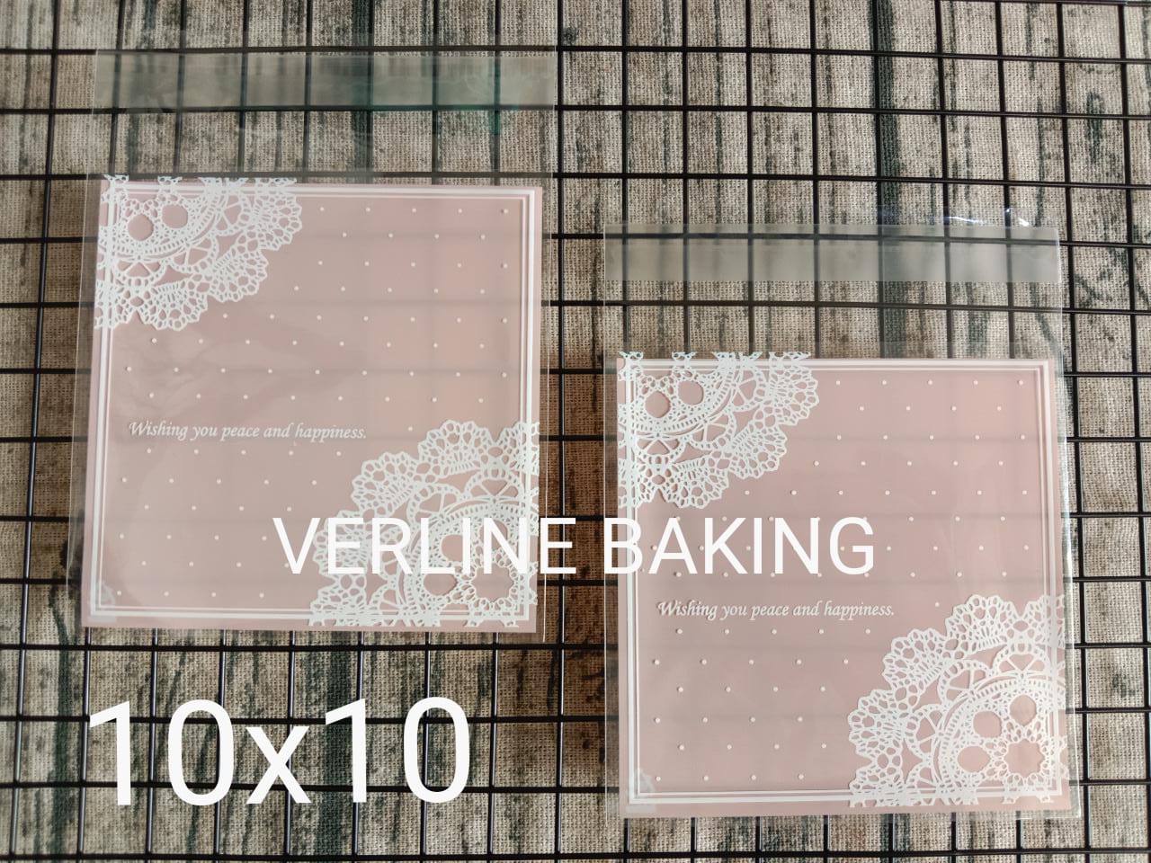 100 PCS PLASTIK KEMASAN KUE PLASTIK PIE PLASTIK PIE SUSU PLASTIK ...