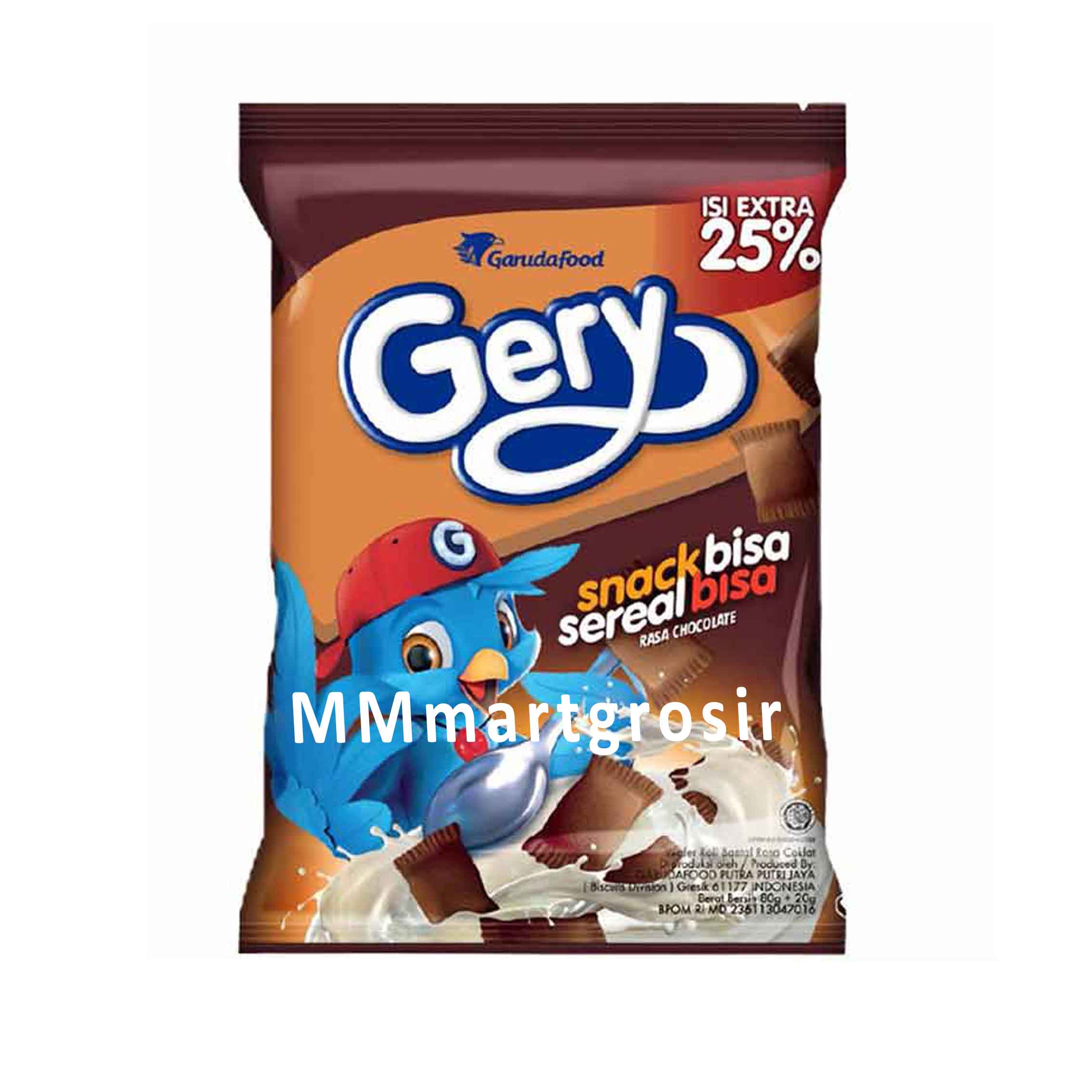 Gery Snack / Wafer Bentuk Bantal / Snack Sereal / Rasa Cokelat | Lazada ...
