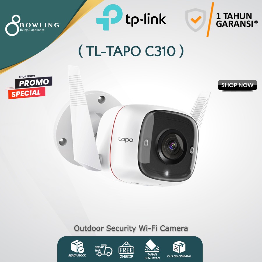 TP LINK TAPO C310 Outdoor Security Wifi Camera Wireless Tplink TL-C310 ...