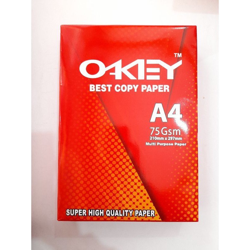 KERTAS HVS OKEY 75 GRAM A4 | Lazada Indonesia