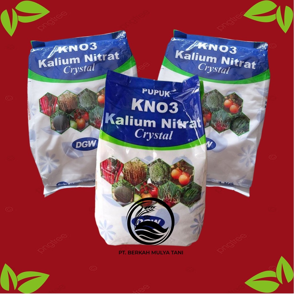 Pupuk KNO3 Kalium Nitrat Kristal DGW Crystal 1 kg Kemasan Original ...