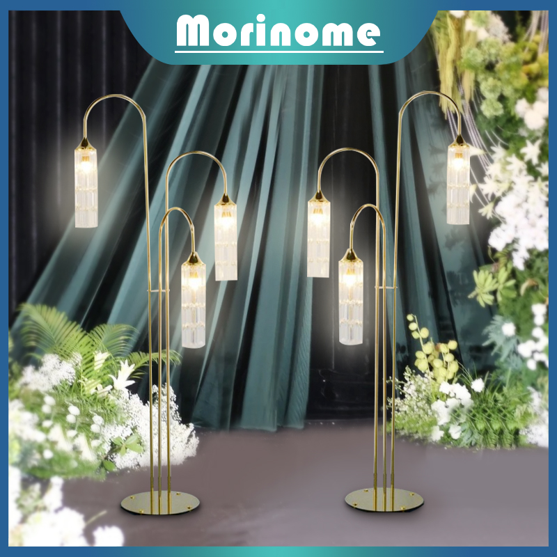 BISA COD & Termurah pernikahan Standing Lamp 150cm 2 Set 6 Lampu Hiasan ...