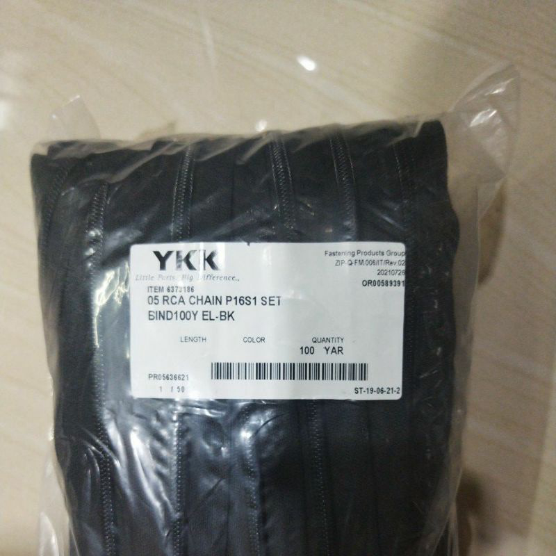 5 RCF Chain Rel Sleting Roll Resleting YKK Nomor 5 Koil 100 yard | Lazada Indonesia