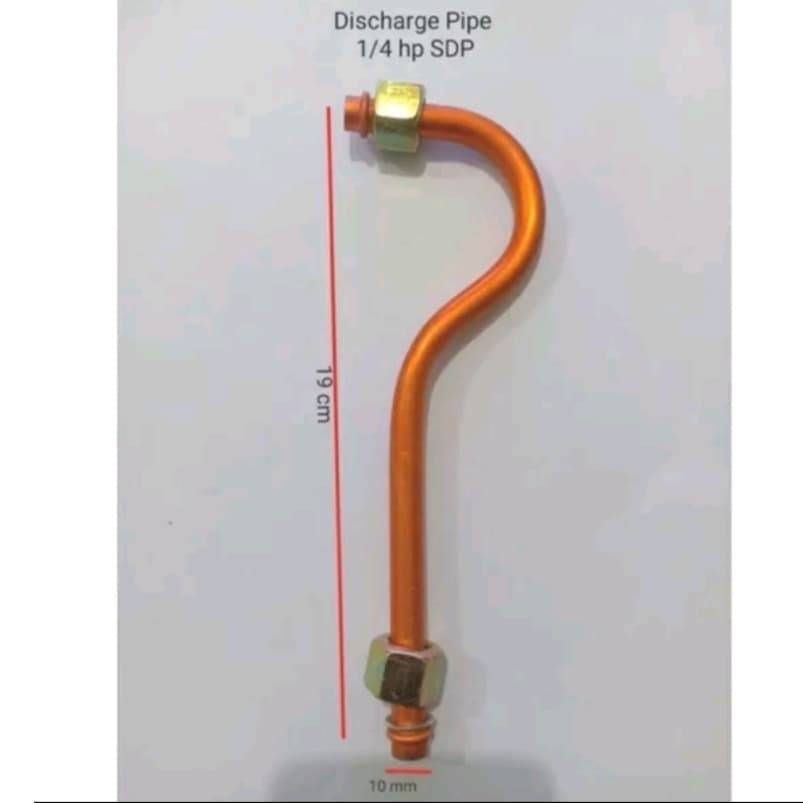 Pipa Tanda Tanya 1/4 HP SDP Discharge Pipe B Assy 1/4 HP SDP | Lazada ...