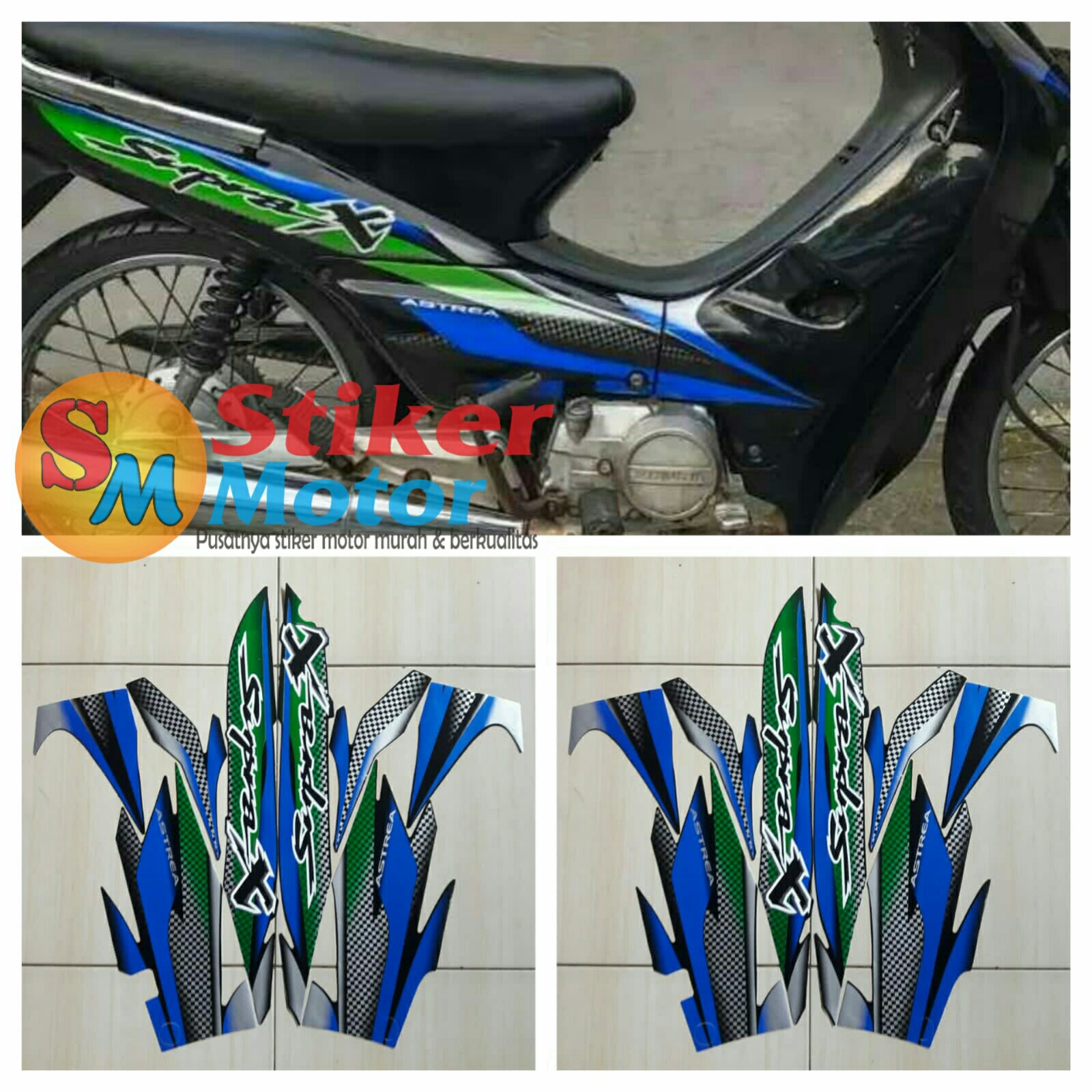 sticker striping motor Supra X 2002 | Lazada Indonesia