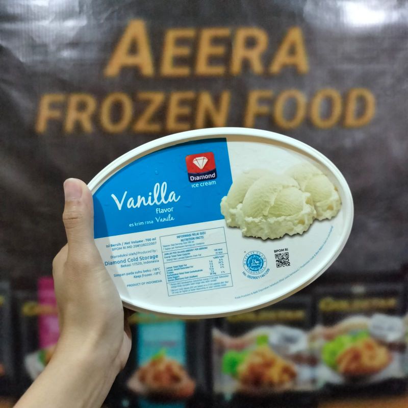 Diamond Es Krim Rasa Vanila 700Ml | Lazada Indonesia