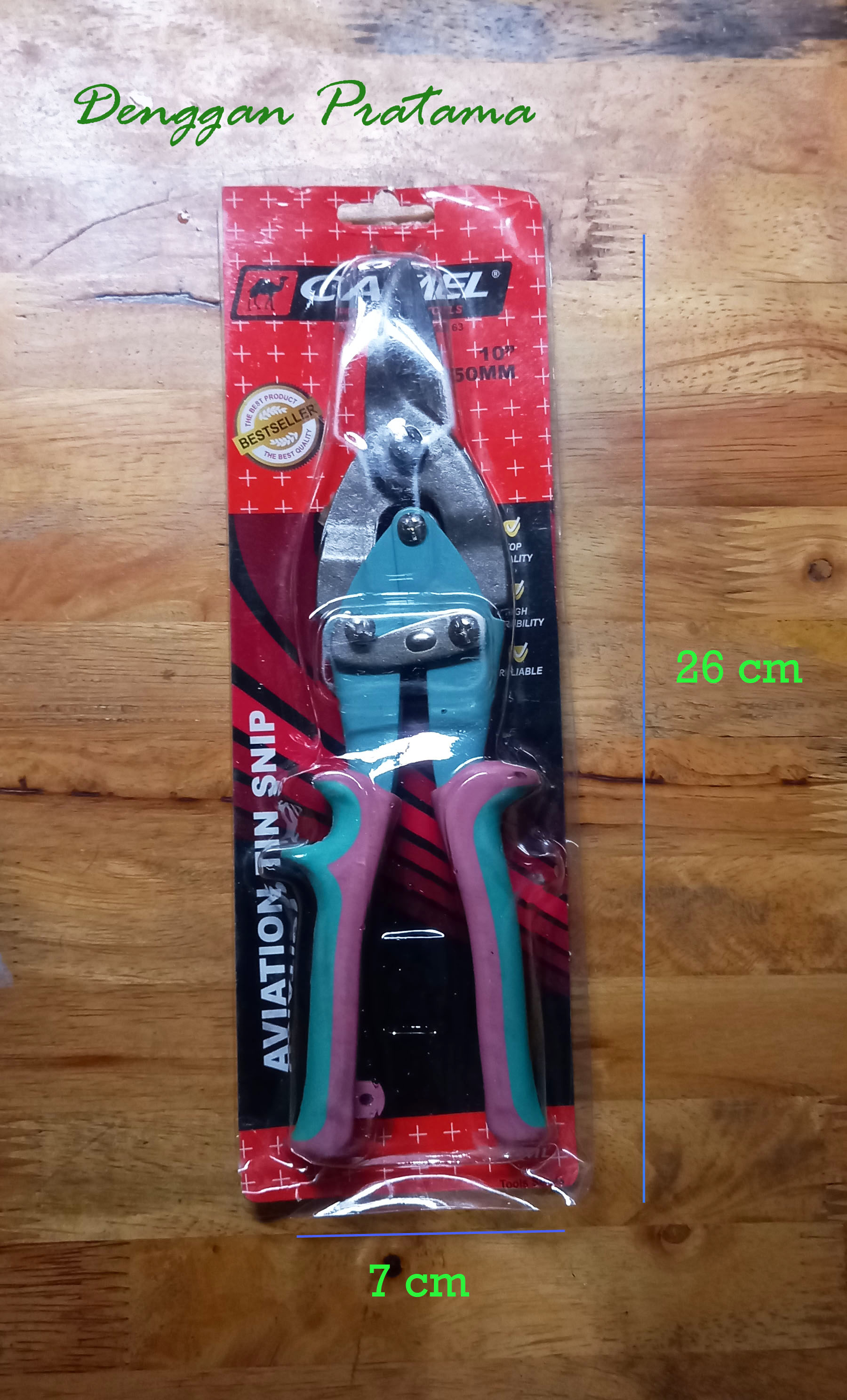 Gunting Hollow 10" Camel - Holo Baja Ringan Tang Gunting Seng Holo ...