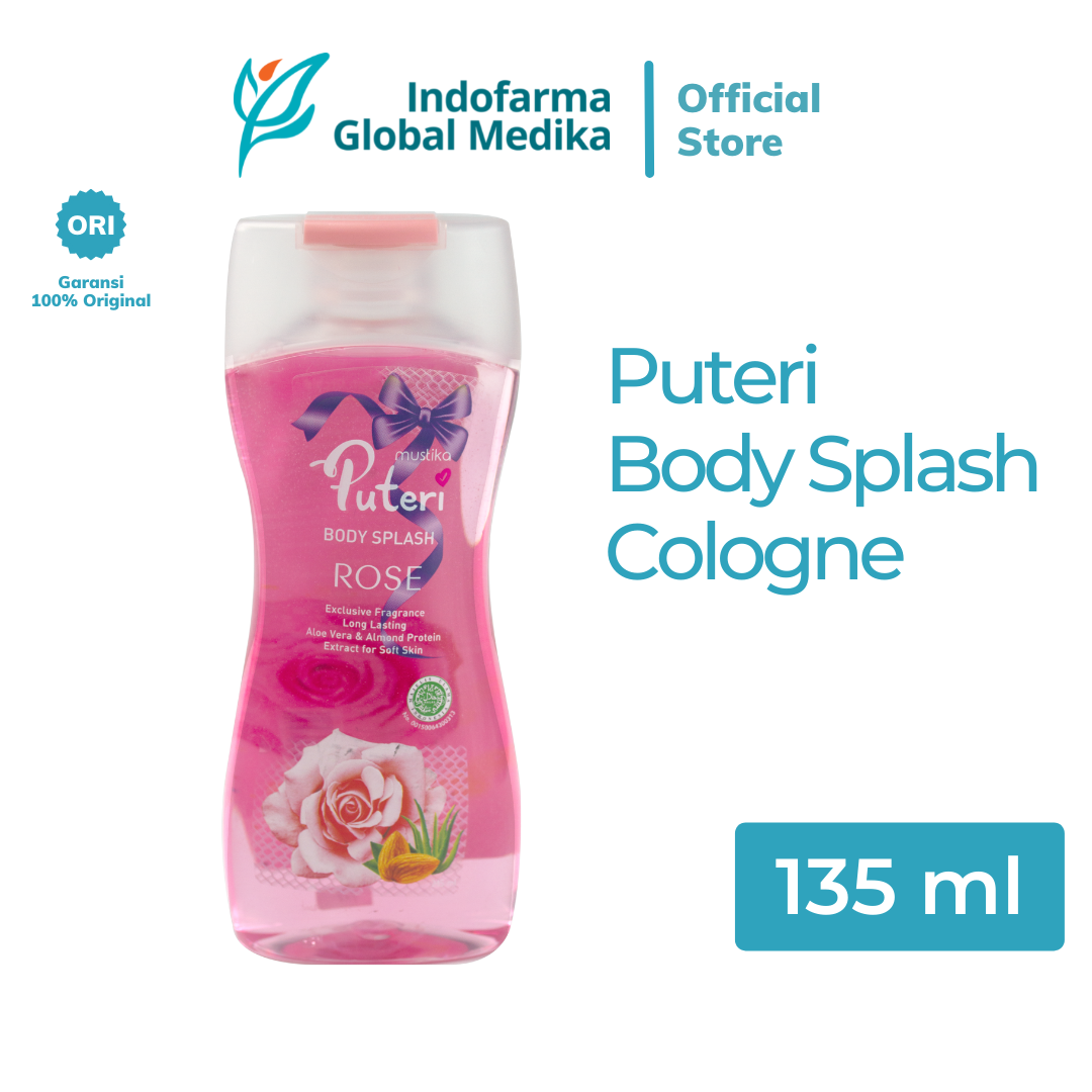 Mustika Ratu Puteri Body Splash Botol 135 ml / Cologne Badan | Lazada ...