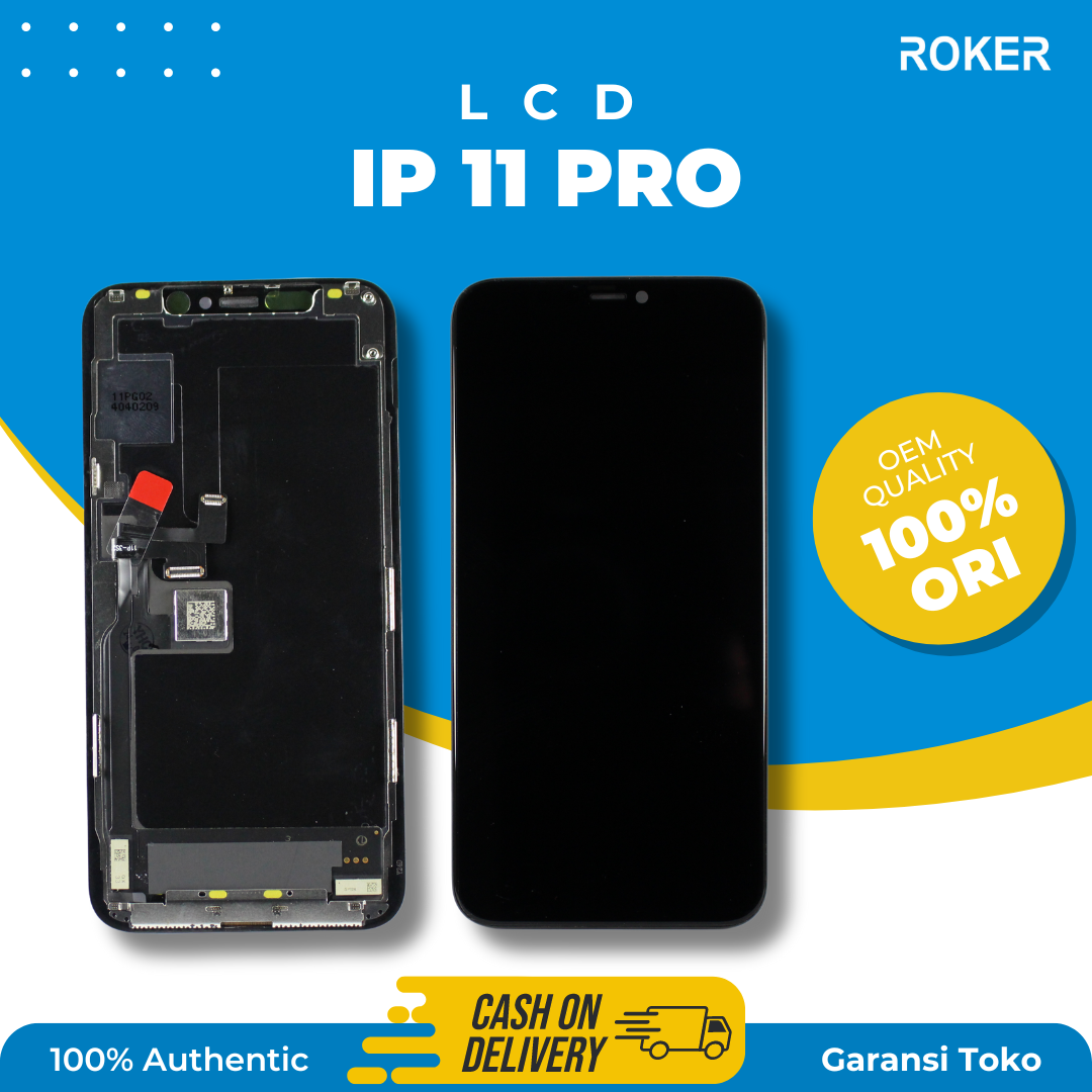 LCD TOUCHSCREEN IP 11 PRO FULLSET ORIGINAL BY ROKER | Lazada Indonesia