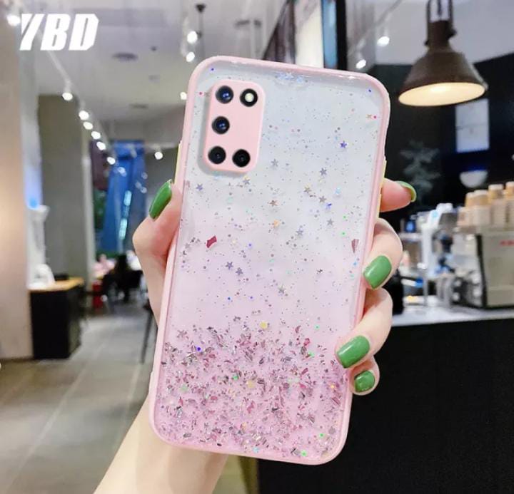 CASING ( OPPO A52 / A72 / A92 ) CASE GLITER, KESING HP,KASING KEREN ...