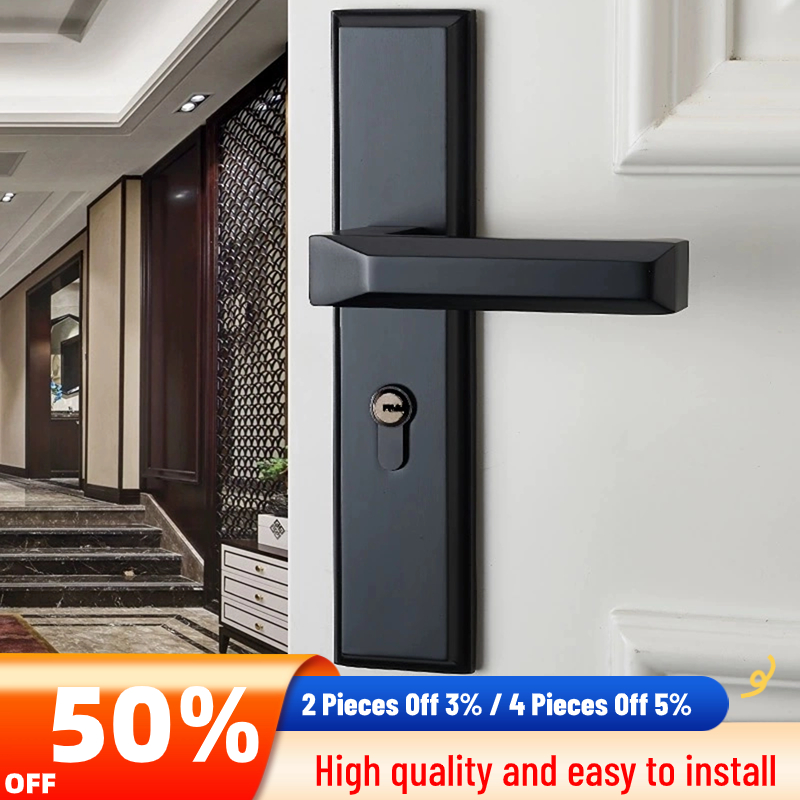 Kunci Pintu Top M-Class Set Komplit Silver | Aluminum Pintu baja ...